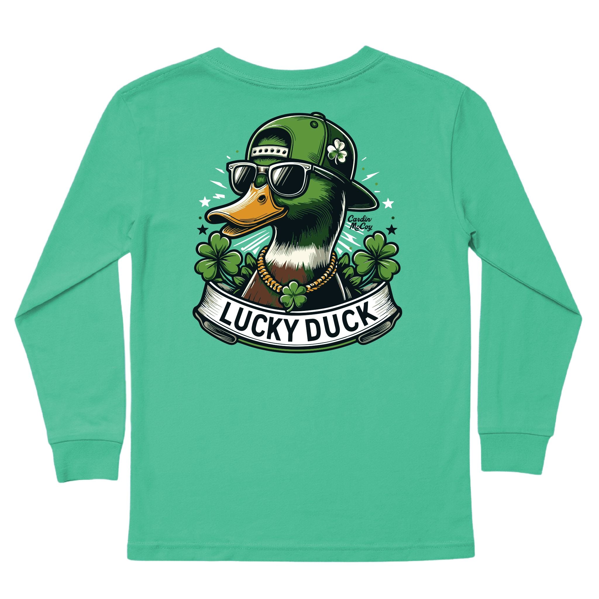 Kids' Lucky Duck Long-Sleeve Tee – Cardin McCoy