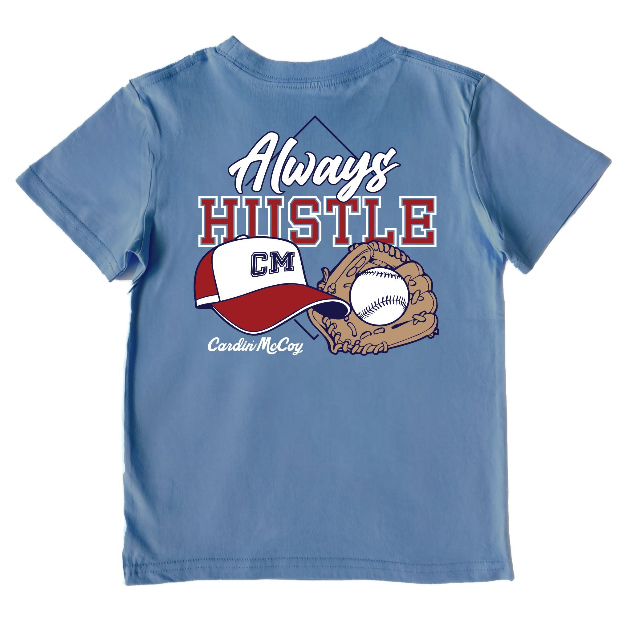 Kids' Always Hustle Performance Short-Sleeve Tee – Cardin McCoy