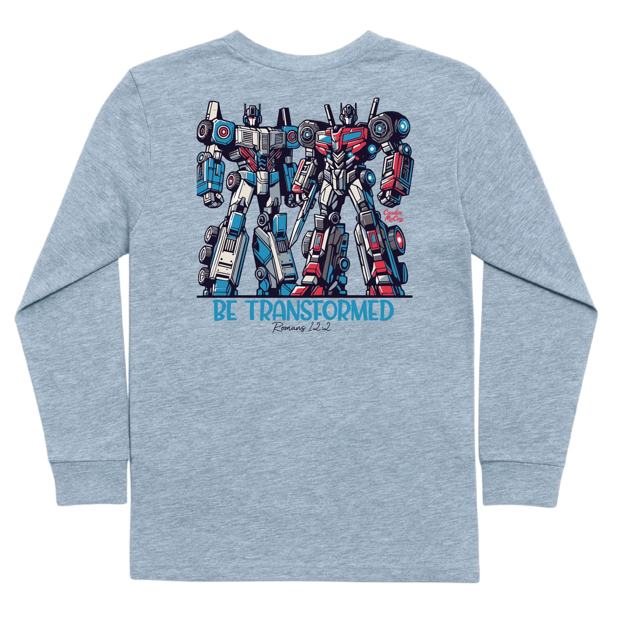 Kids' Be Transformed Long-Sleeve Tee – Cardin McCoy