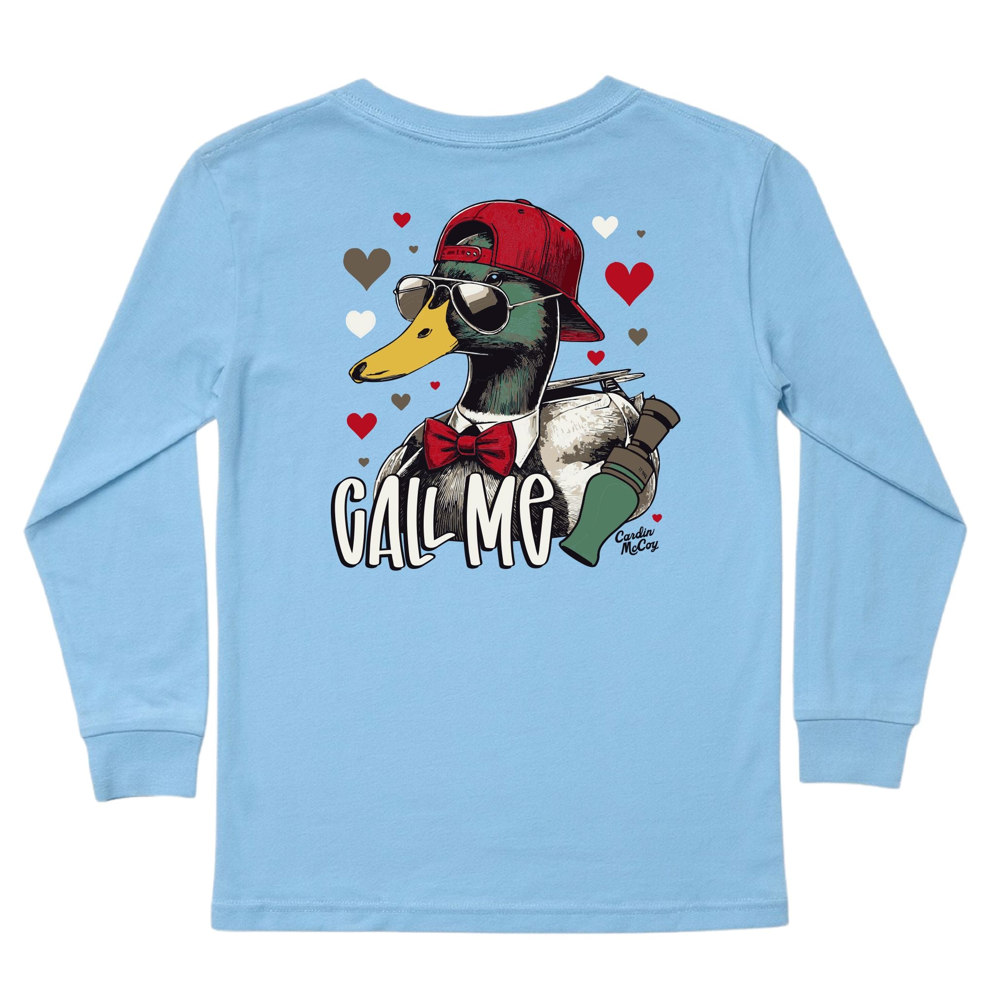 Kids' Call Me Long-Sleeve Tee – Cardin McCoy