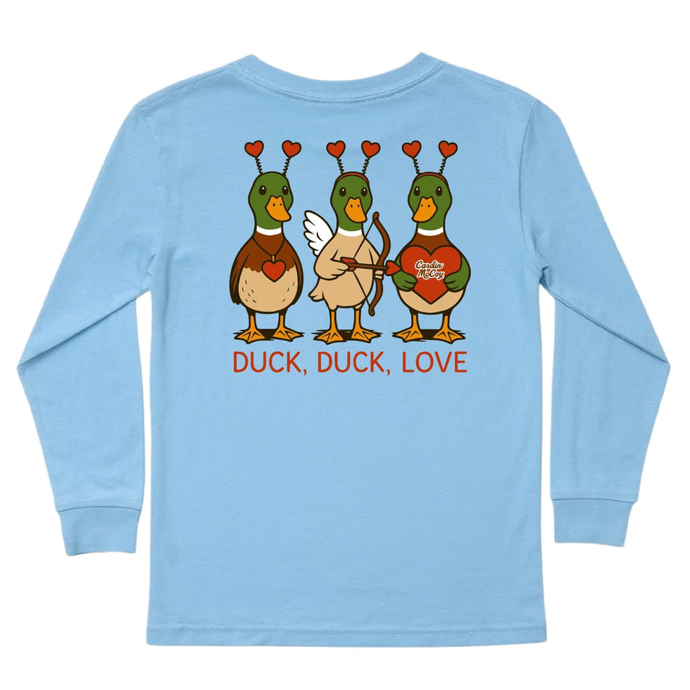 Kids' Duck, Duck, Love Long-Sleeve Tee – Cardin McCoy